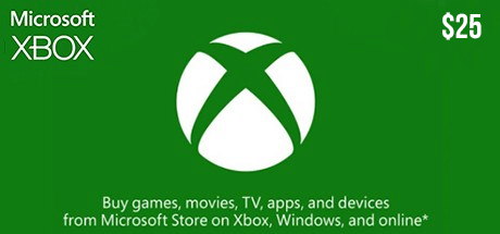 XBox Microsoft Gift Card US - 25$ | Divine Shop