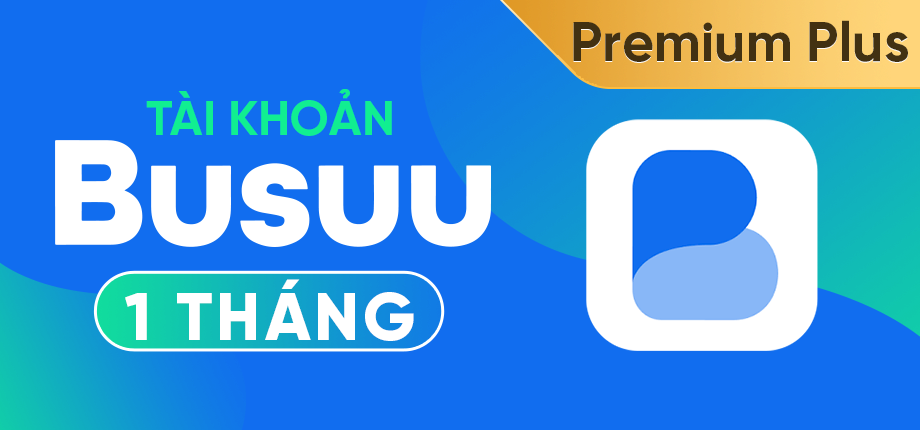 Busuu Premium 1 Tháng - Tài khoản học ngoại ngữ | Divine Shop