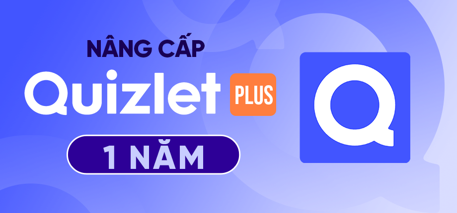 Quizlet Plus 1 năm - Nâng cấp chính chủ | Divine Shop