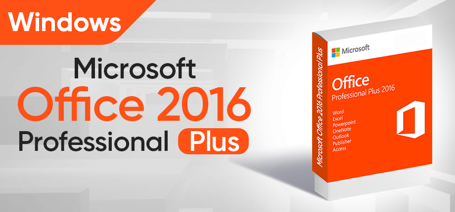 Microsoft Office 2016 Professional Plus for Windows | Divine Shop