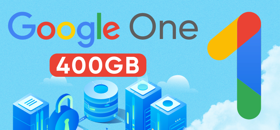 Google One 400GB 1 năm (1 thành viên) - Gói gia hạn chính chủ | Divine Shop