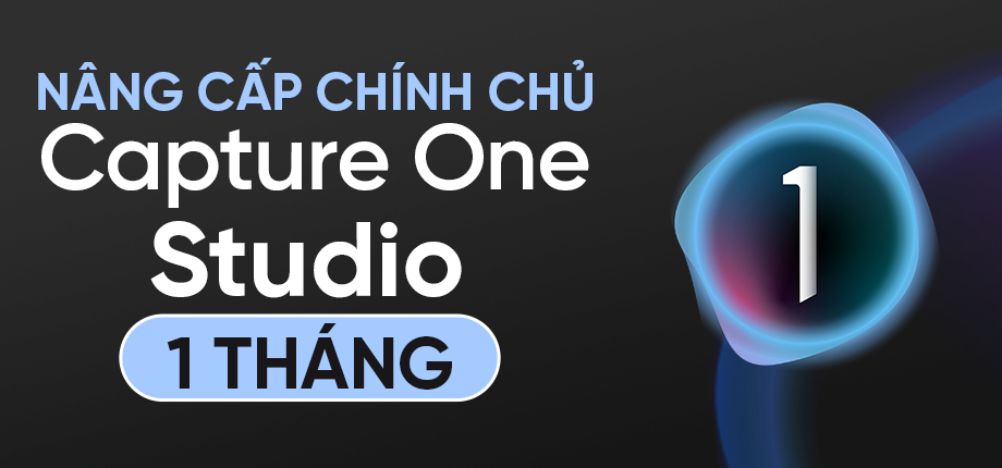 Capture One Studio 1 tháng - Nâng cấp chính chủ | Divine Shop