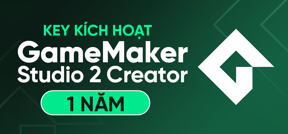 GameMaker Studio 2 Creator (1 năm) - Key kích hoạt | Divine Shop