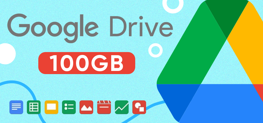 Google Drive 100GB - Tài khoản vĩnh viễn | Divine Shop